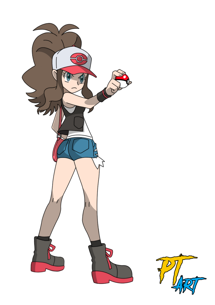 Pokemon Trainer Hilda Hd Fanart By Platinumshrineart On Deviantart
