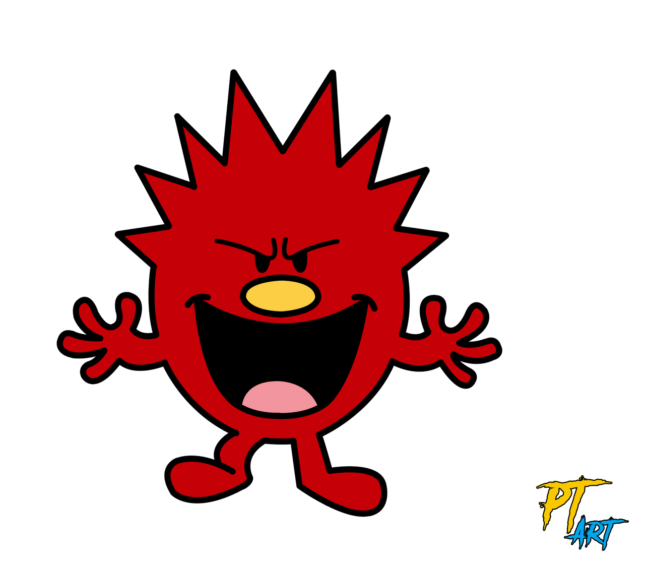 Little Miss Scary The Mr Men Show Hd Art By Platinumshrineart On Deviantart