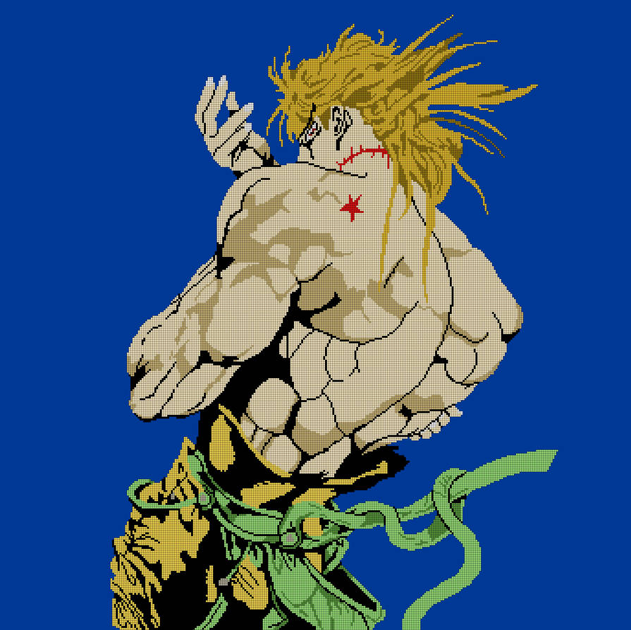 Dio pixel by laszlocseke on DeviantArt Dio pixel by laszlocseke on DeviantArt