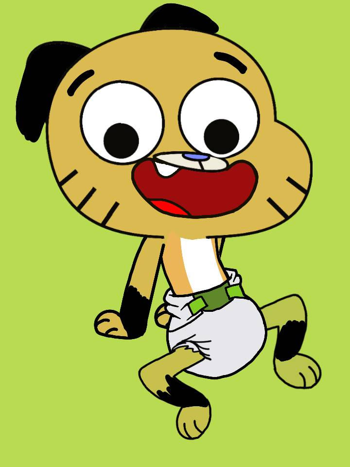 Me In Gumball Style With Diaper By Zackerygumballfan On Deviantart