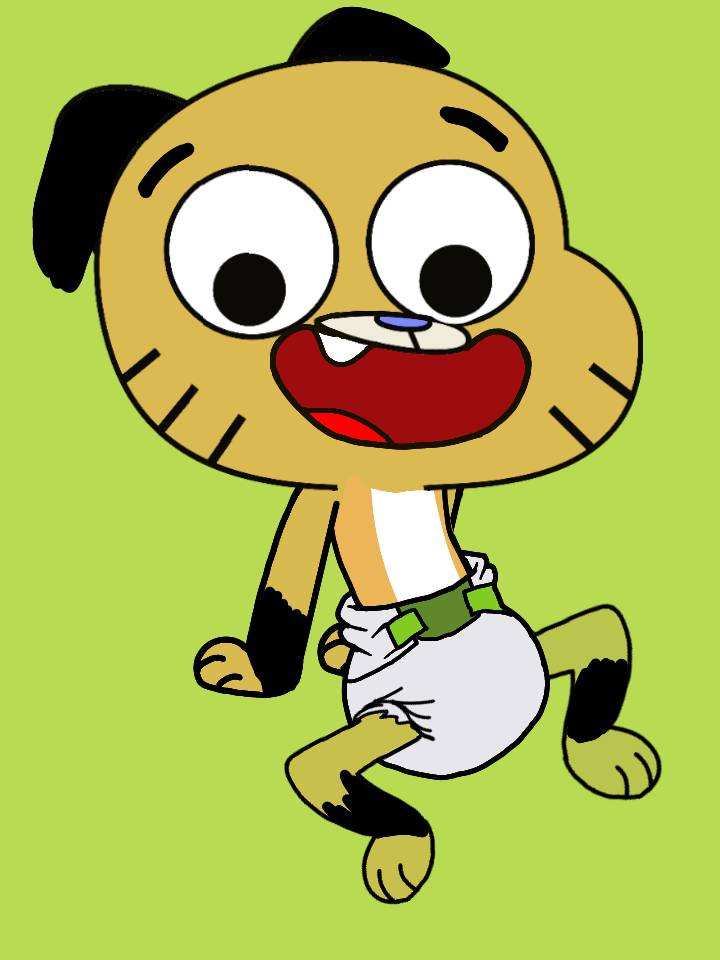 Me In Gumball Style With Diaper By Zackerygumballfan On Deviantart