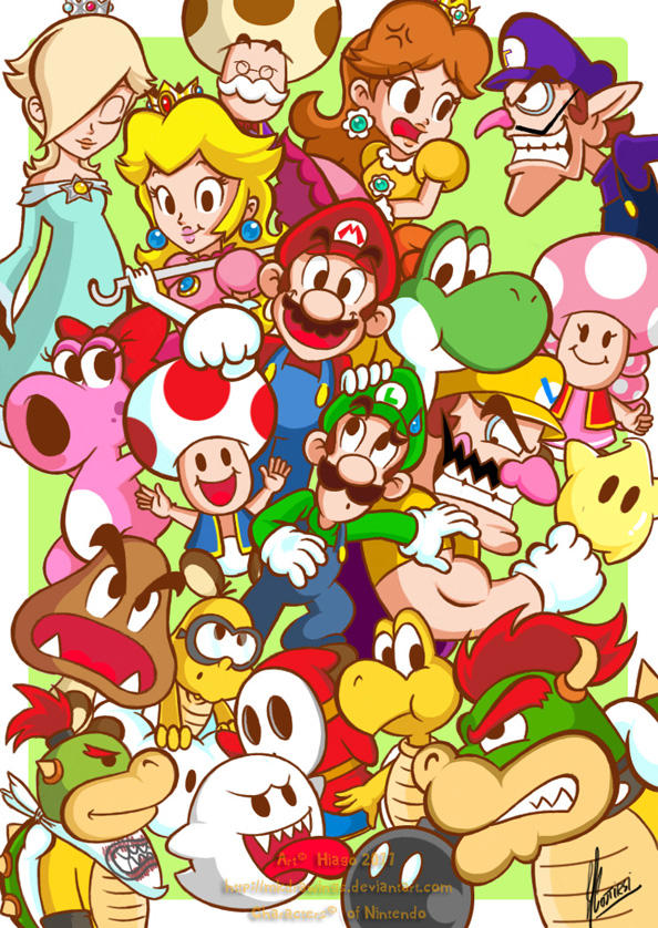 Marios World By Mkdrawings On Deviantart