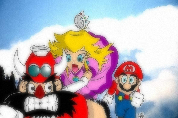 Mario vs Booster by h00ps on DeviantArt