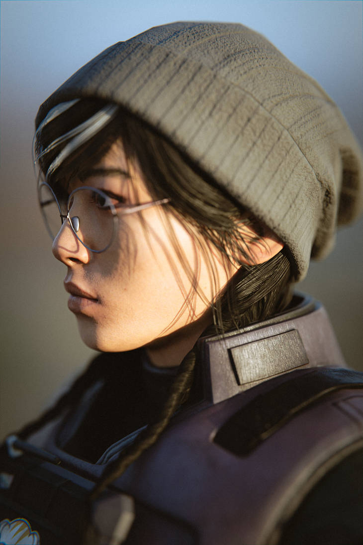 Dokkaebi (Rainbow Six Siege) - Render 2 by JetSynth on DeviantArt Dokkaebi (Rainbow Six Siege) - Render 2 by JetSynth on DeviantArt