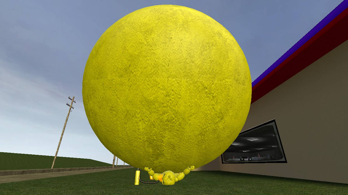 Chica Huge Belly Inflation Remake By Legoben2 On Deviantart