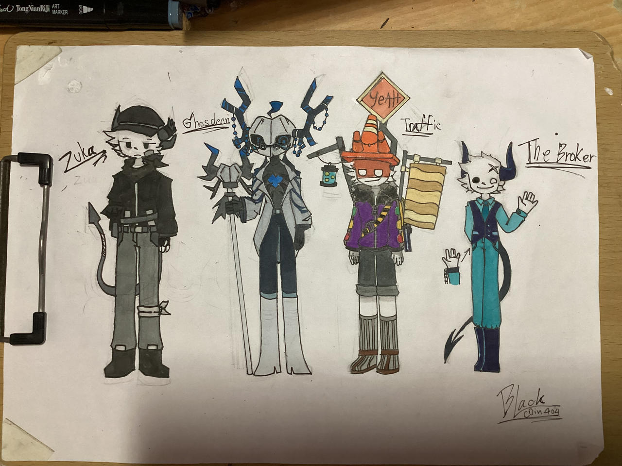 Phighting Charactersmy Au By Blackc0in404 On Deviantart