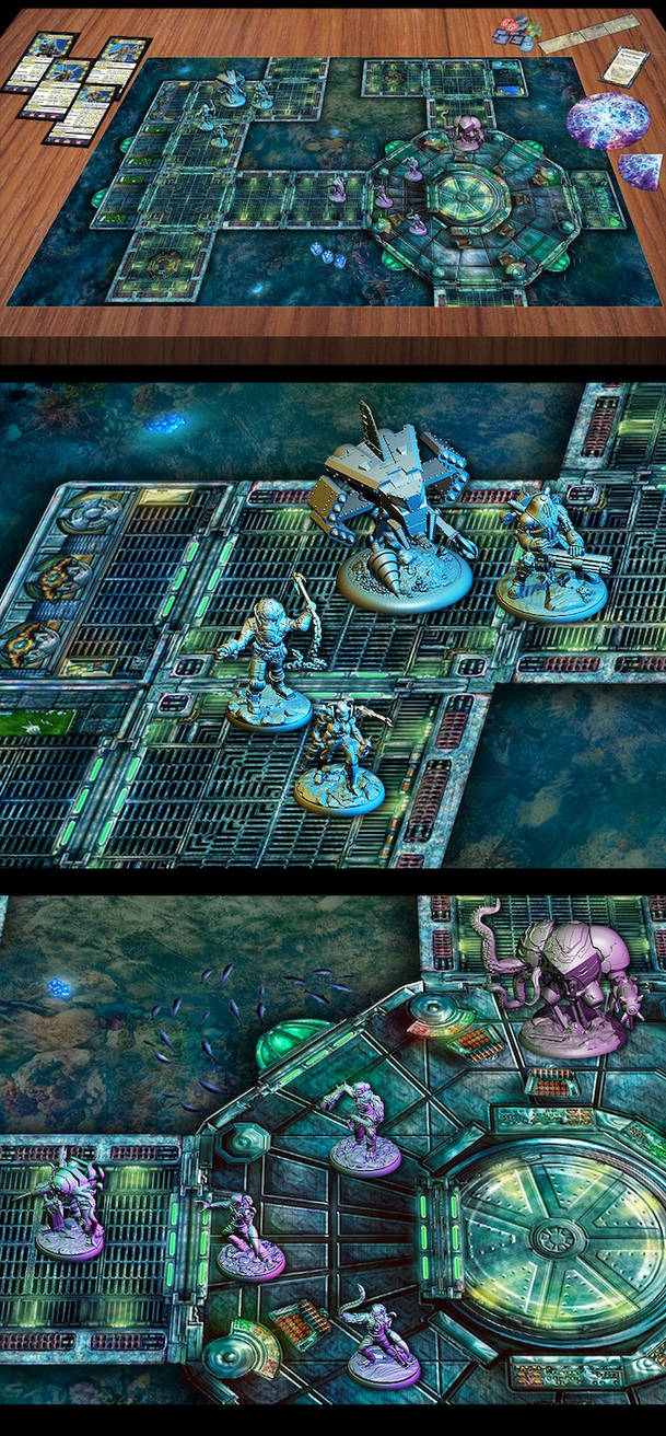 Sunken Citadel Terrain By James Olley On Deviantart