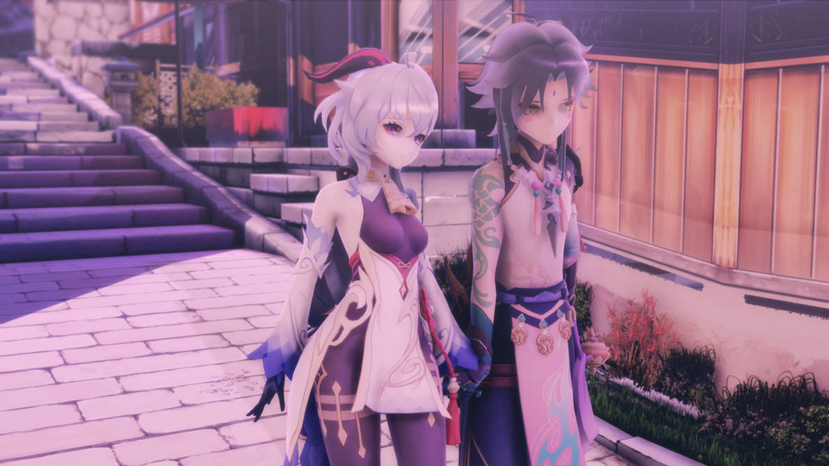 Mmd X Genshin Impact Xiao X Ganyu By Bowlofspicyramen On Deviantart