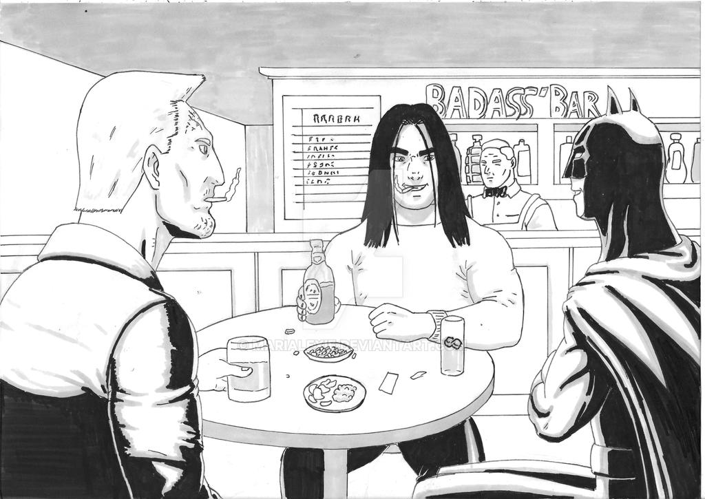 Fan Art Arrow Badass Bar By Marialexie On Deviantart