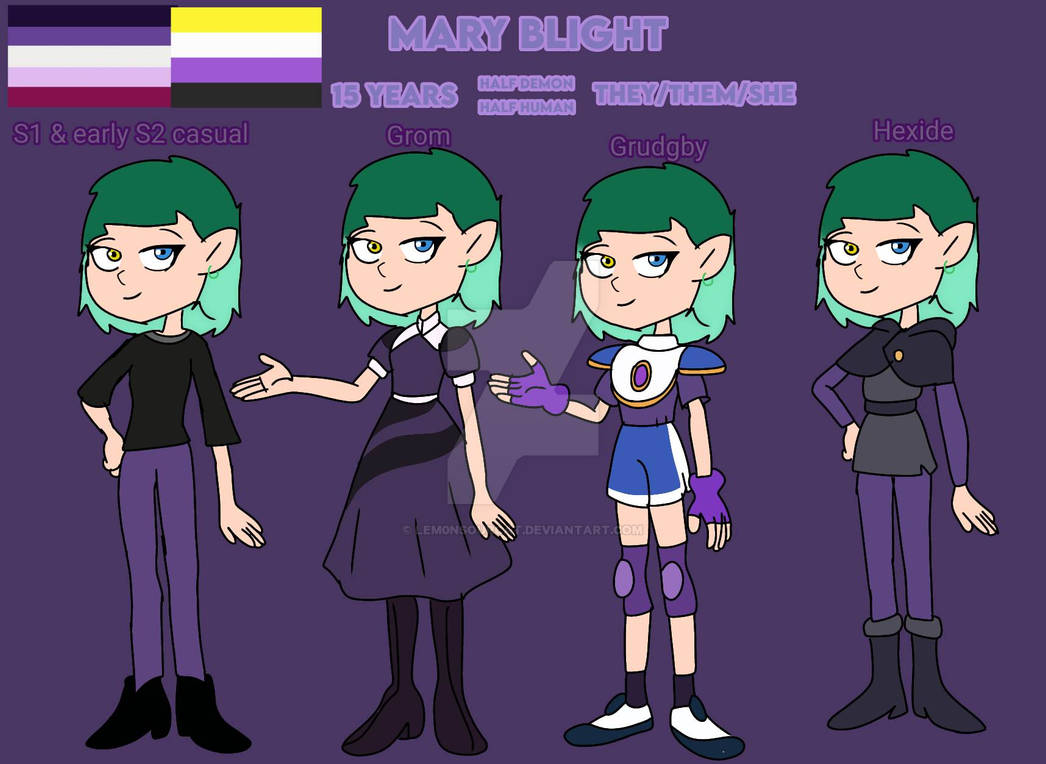 The Owl House Oc Ref By Lem0nsourcat On Deviantart