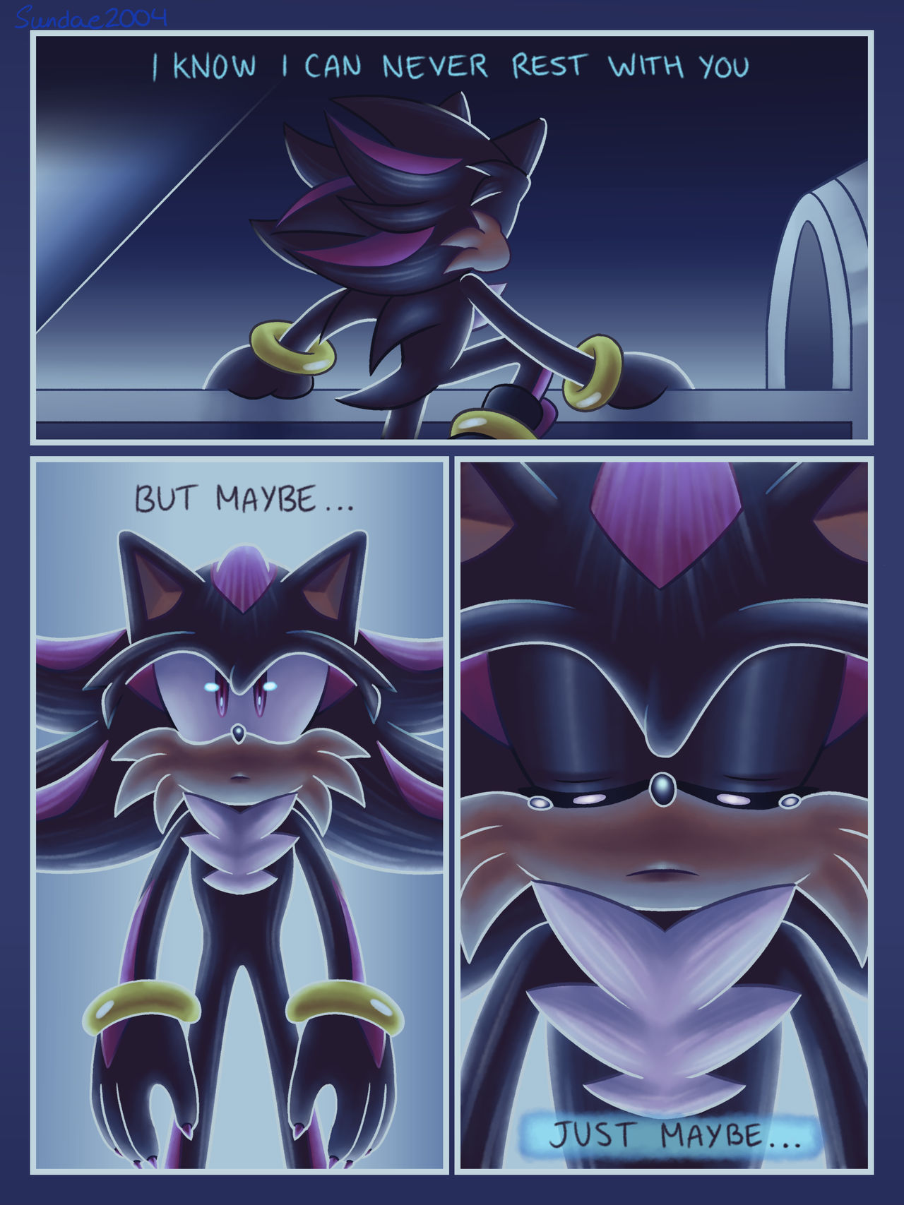 In My Dreams Sonadow Comic Page 7 By Sundae2004 On Deviantart