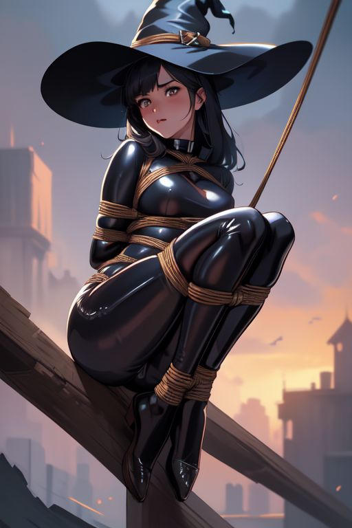 Helpless Latexwitch Bound By AnimeBondageArt On DeviantArt helpless-latexwitch-bound-by-animebondageart-on-deviantart