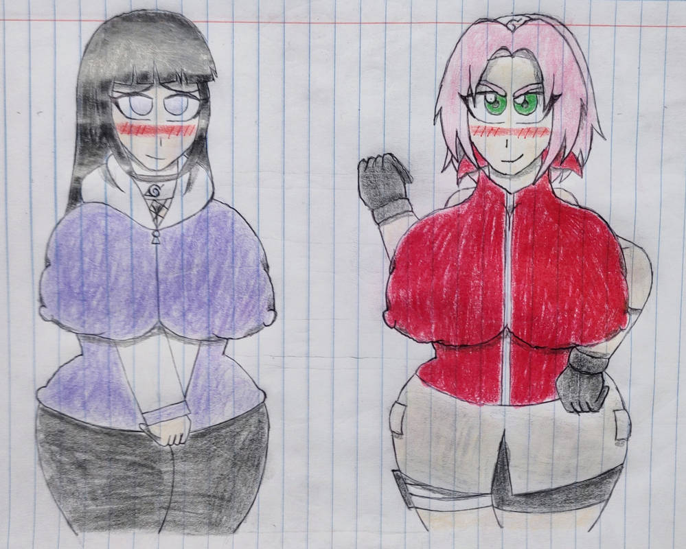 Sakura Y Hinata By Mrgamefriki On Deviantart