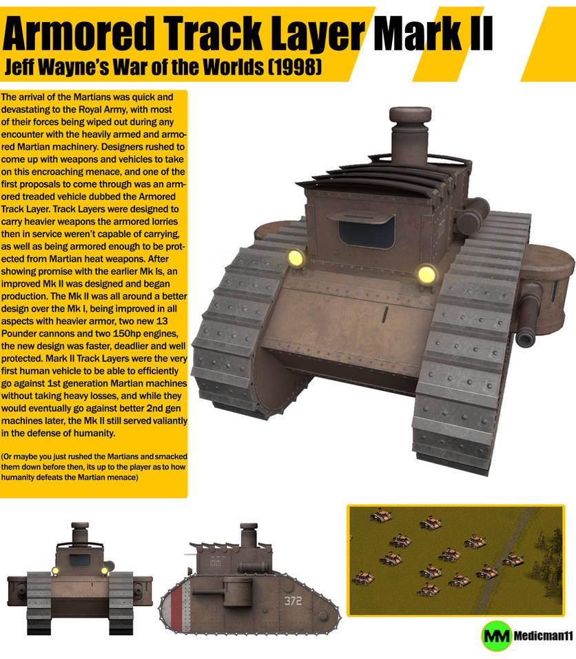 WotW: Armored Track Layer MkII by Zagazzo on DeviantArt WotW: Armored Track Layer MkII by Zagazzo on DeviantArt