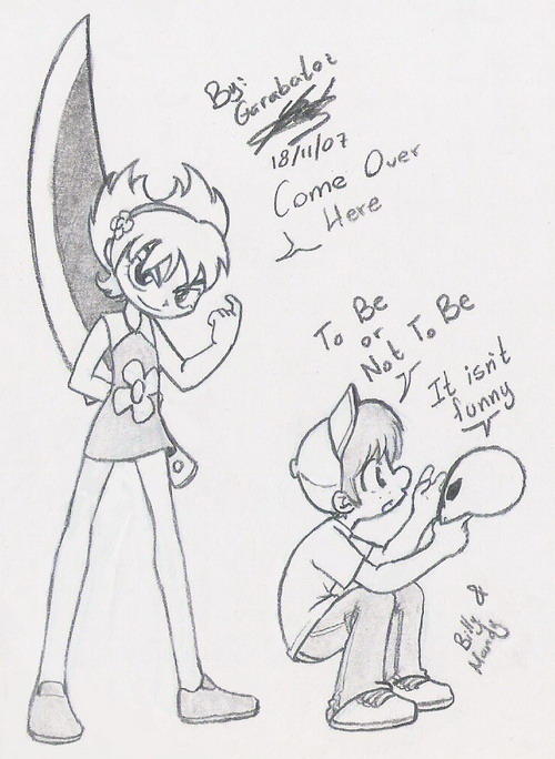 Billy n Mandy Cartoonime by Garabatoz on DeviantArt