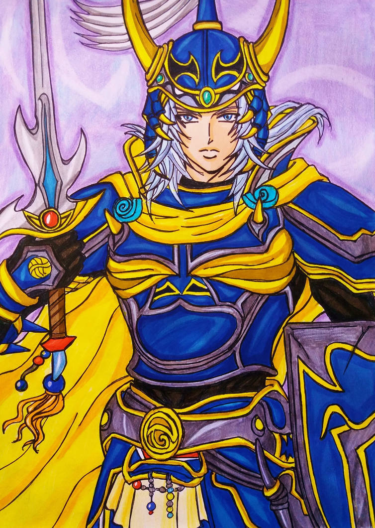 Dissidia Final Fantasy Nt Warrior Of Light By Dagga19 On Deviantart