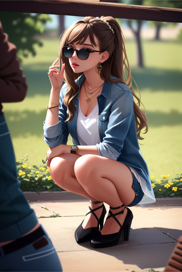 Beautiful Woman Squatting Down Outside By TheCollector820 On DeviantArt beautiful-woman-squatting-down-outside-by-thecollector820-on-deviantart