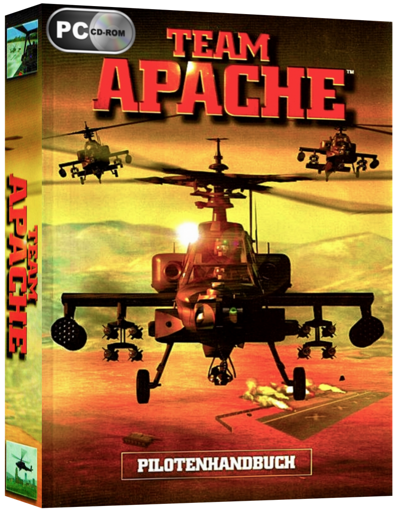 Team Apache Pc 1998 3d Cover By Kastormdm On Deviantart