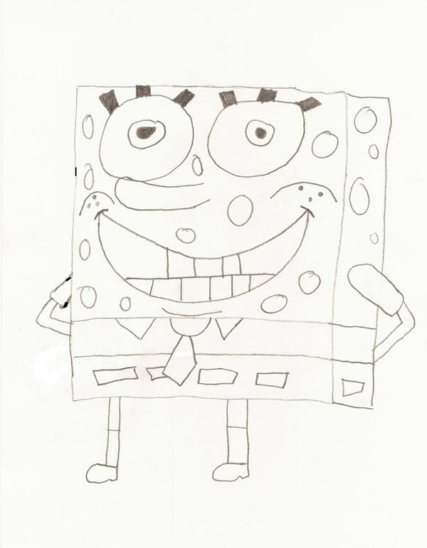 Messed up Spongebob by Kingdomhearts-child on DeviantArt