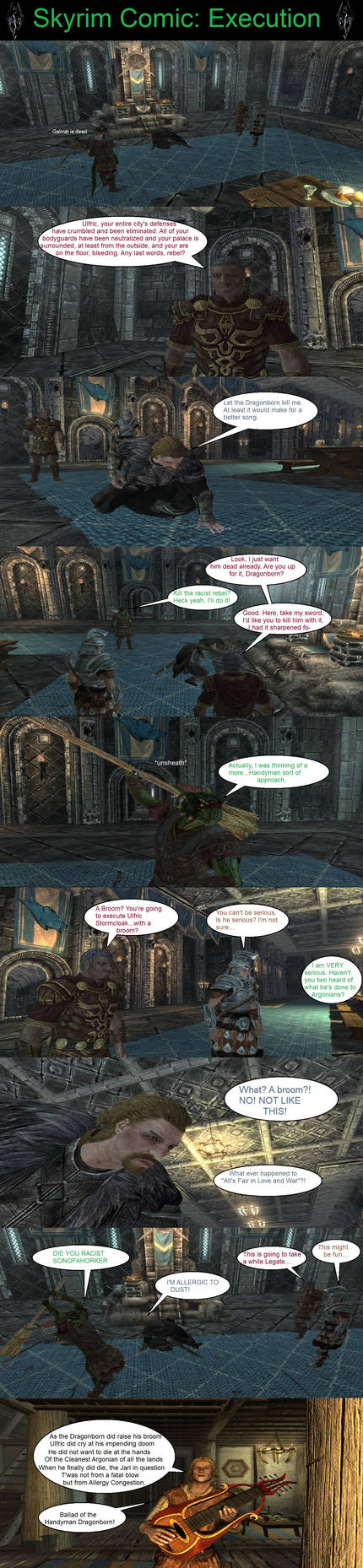 Skyrim is Strange - Execution by HelloMyNameIsEd on DeviantArt Skyrim is Strange - Execution by HelloMyNameIsEd on DeviantArt