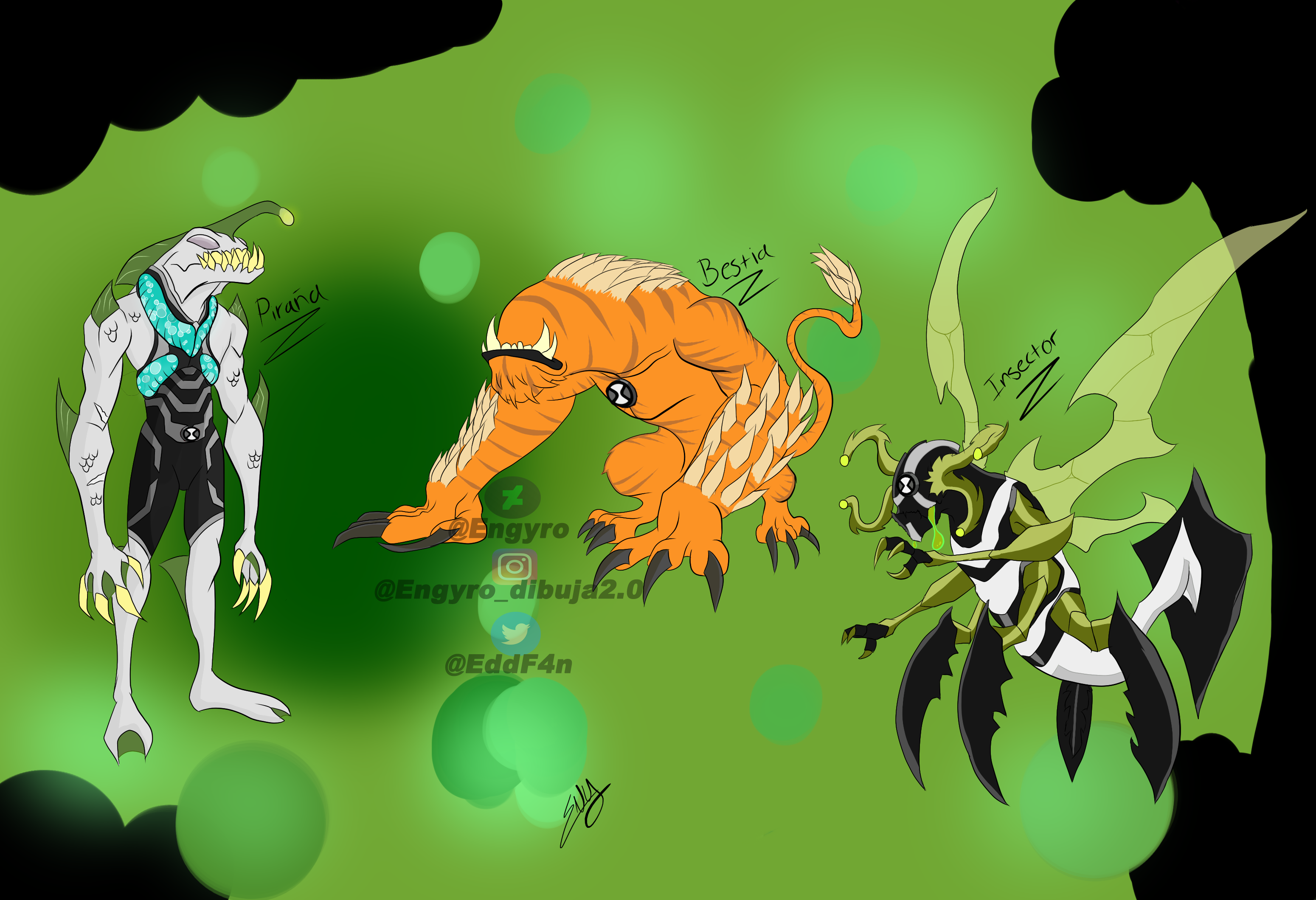 Ben 10 Redesign Part 2 by Engyro on DeviantArt Ben 10 Redesign Part 2 by Engyro on DeviantArt