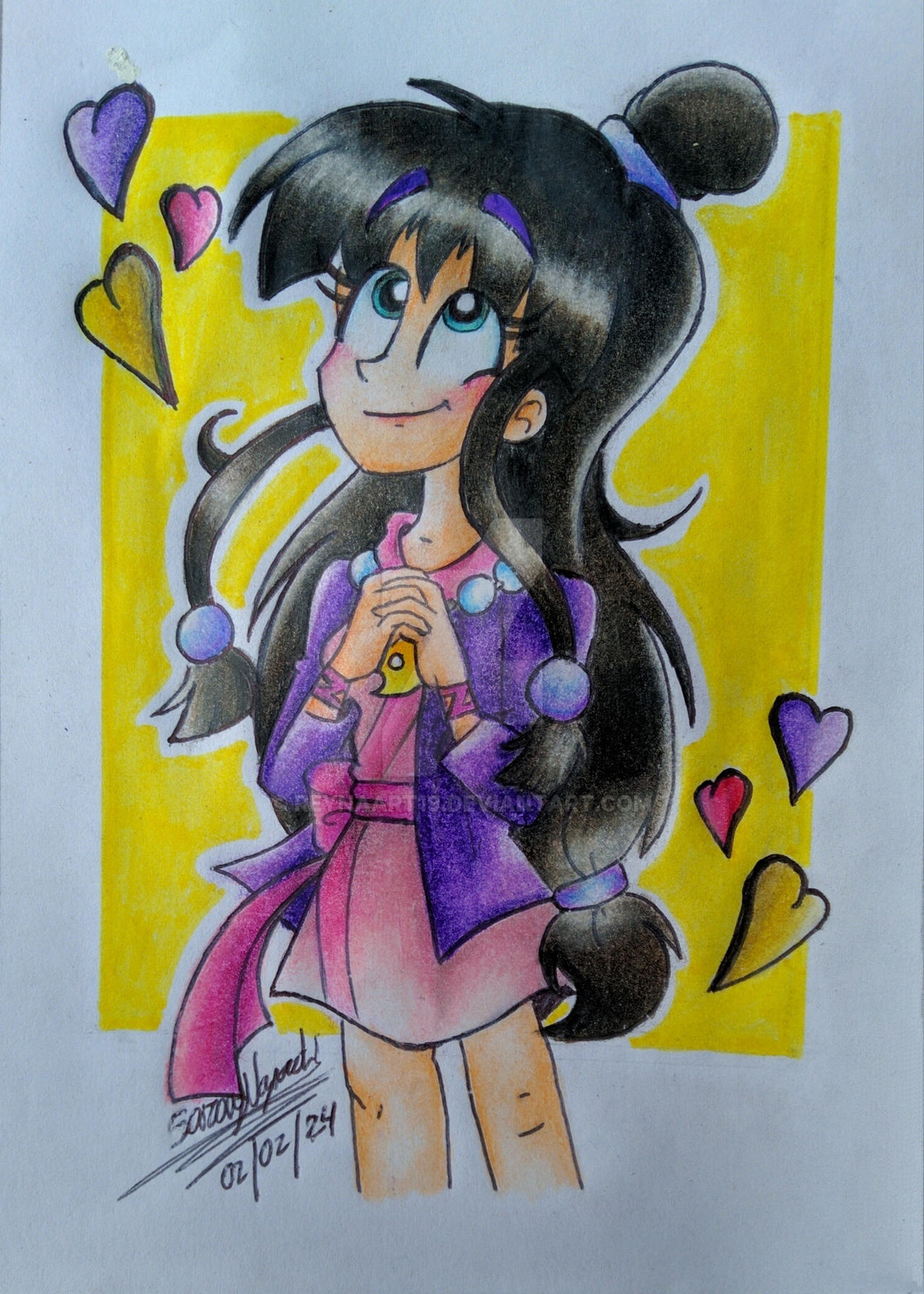 Maya Fey By Reynaart19 On Deviantart