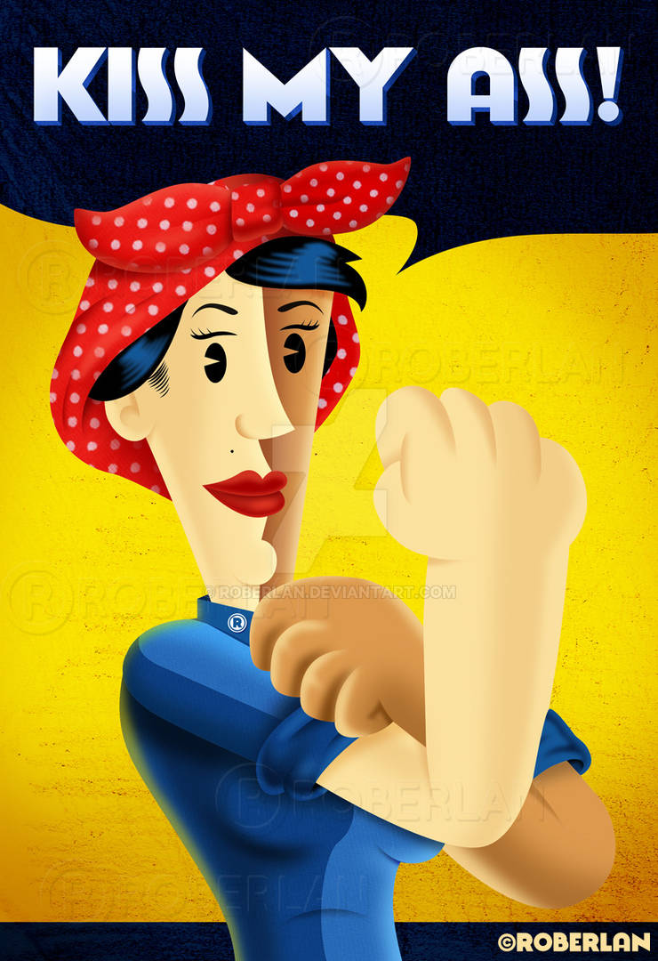Rosie The Riveter Mock By Roberlan On Deviantart