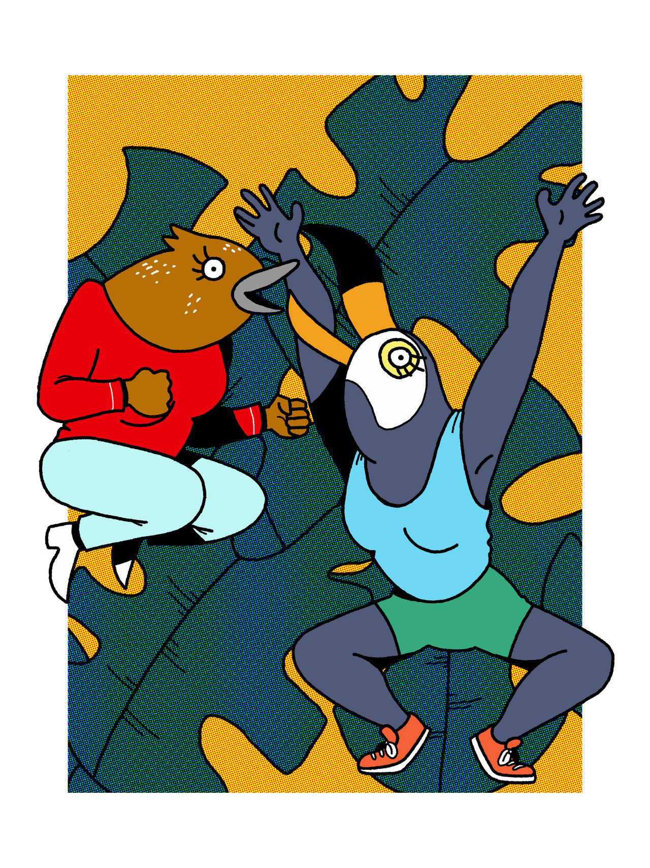 Tuca And Bertie By Cosmicyellow On Deviantart