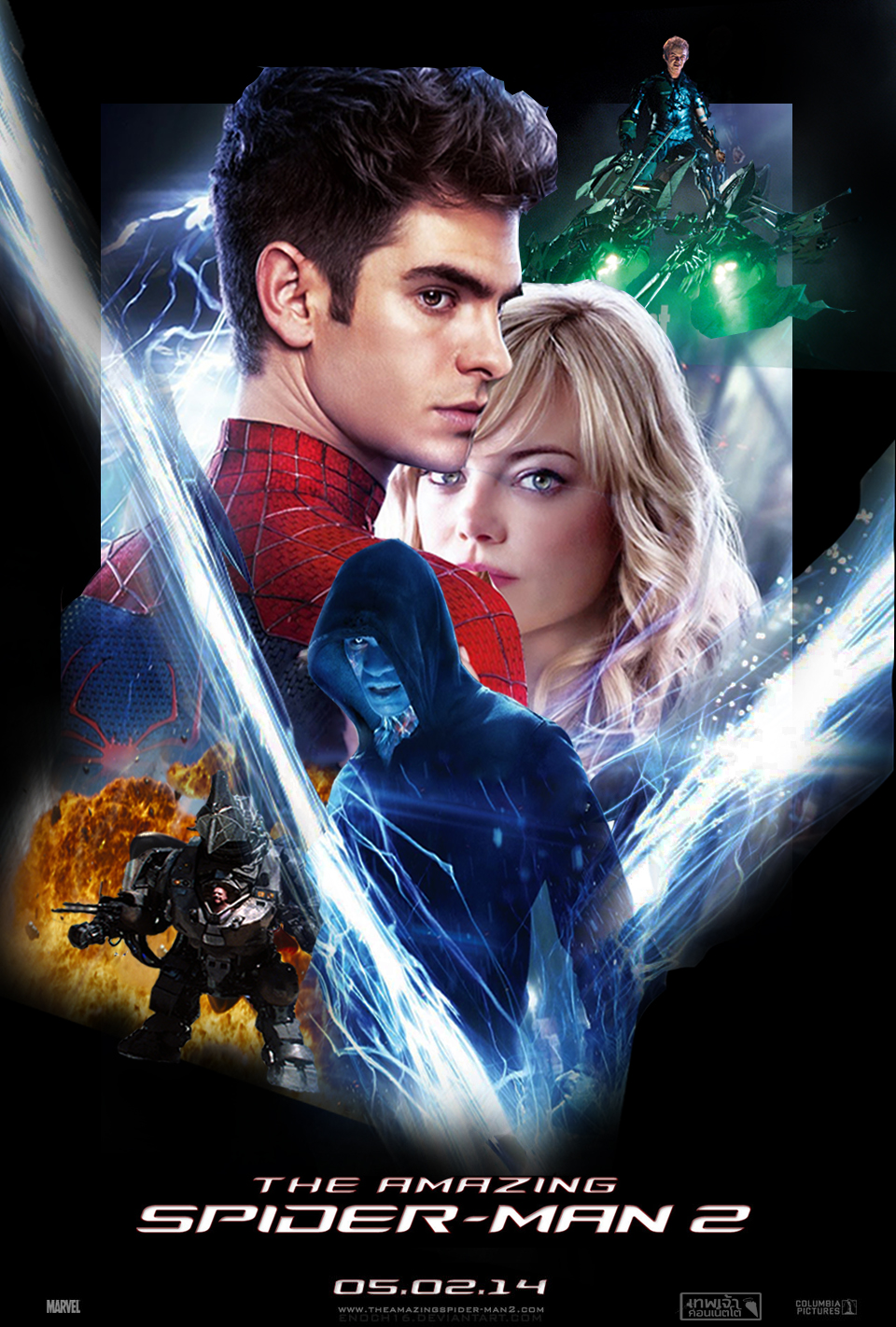 Amazing Spider Man 2 Fan Art Poster By Punmagneto On Deviantart
