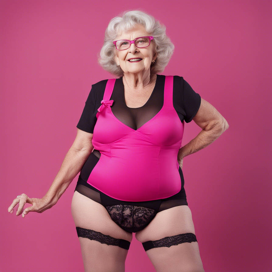 Busty Clothed Granny In Bright Pink Girdle Black By Darmide333 On busty-clothed-granny-in-bright-pink-girdle-black-by-darmide333-on