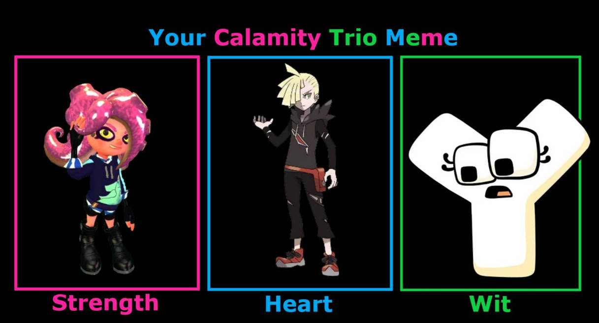 My Calamity Trio By Hs15381 On Deviantart