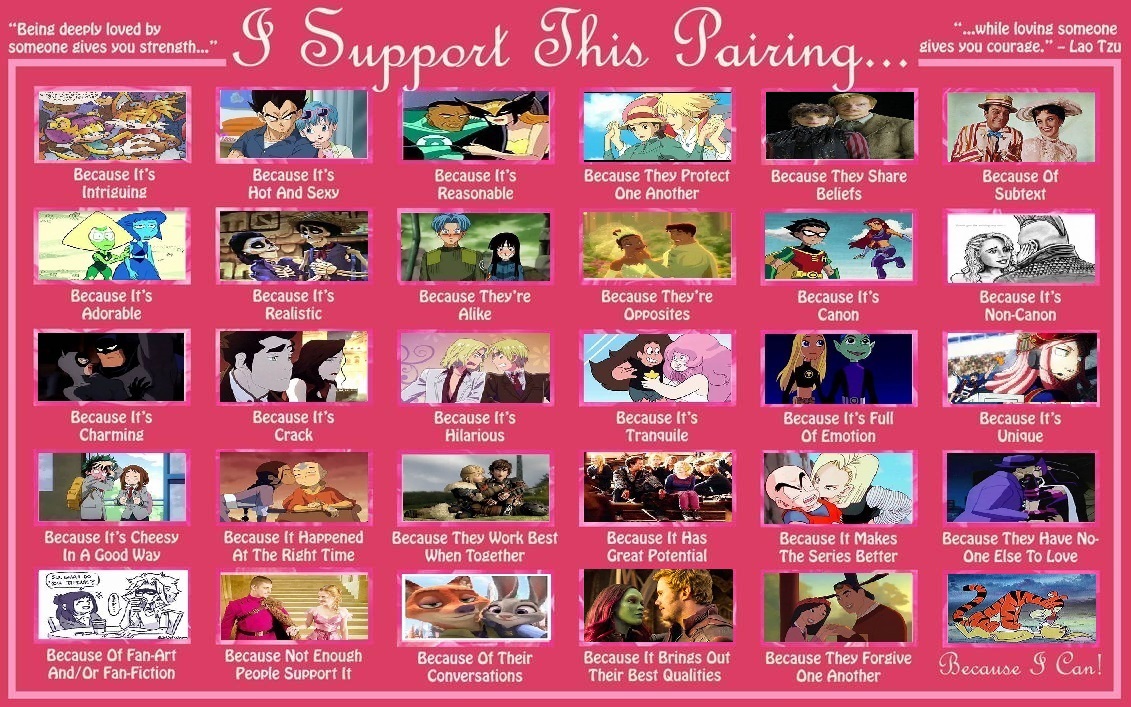I Support This Pairing Meme By Vegetafan72 On Deviantart