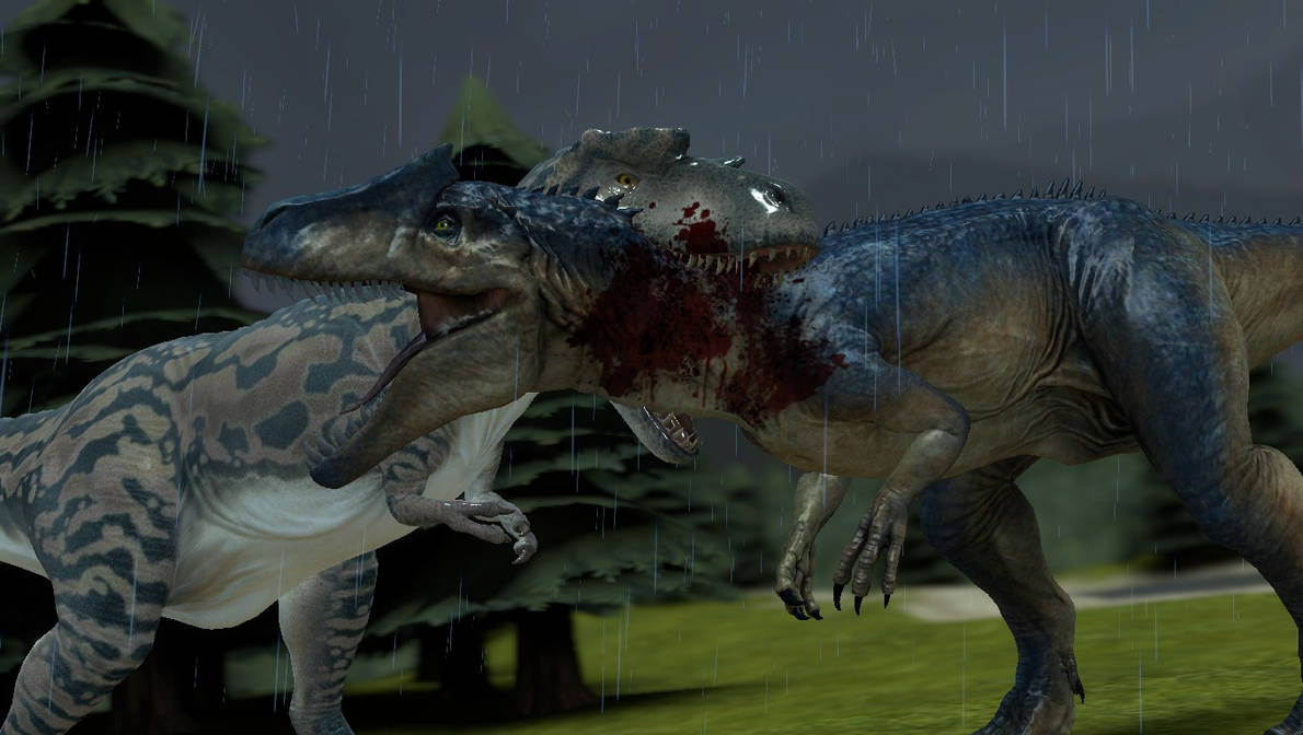 Albertosaurus Vs Allosaurus by TREX096 on DeviantArt Albertosaurus Vs Allosaurus by TREX096 on DeviantArt