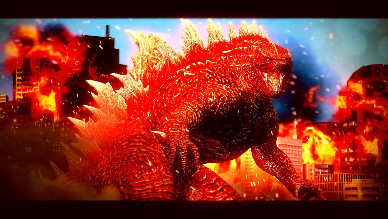 Evolved Godzilla Rampage By Trex096 On Deviantart