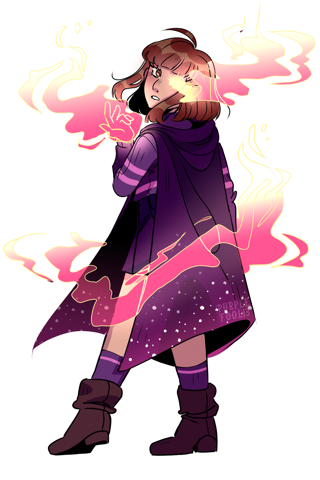 Frisk Au By Purplefool13 On Deviantart