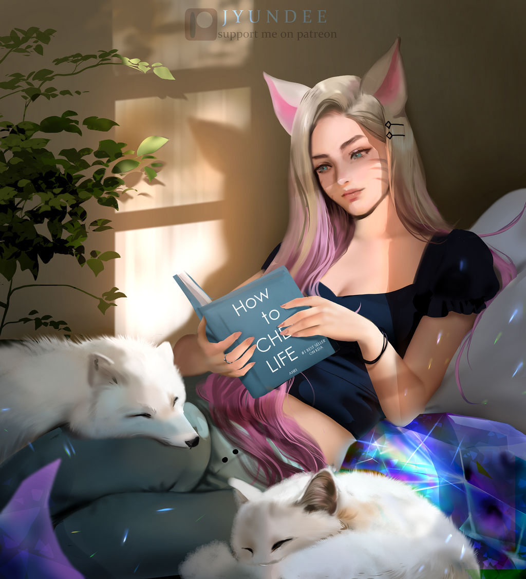 Kda Ahri By Jyundee On Deviantart