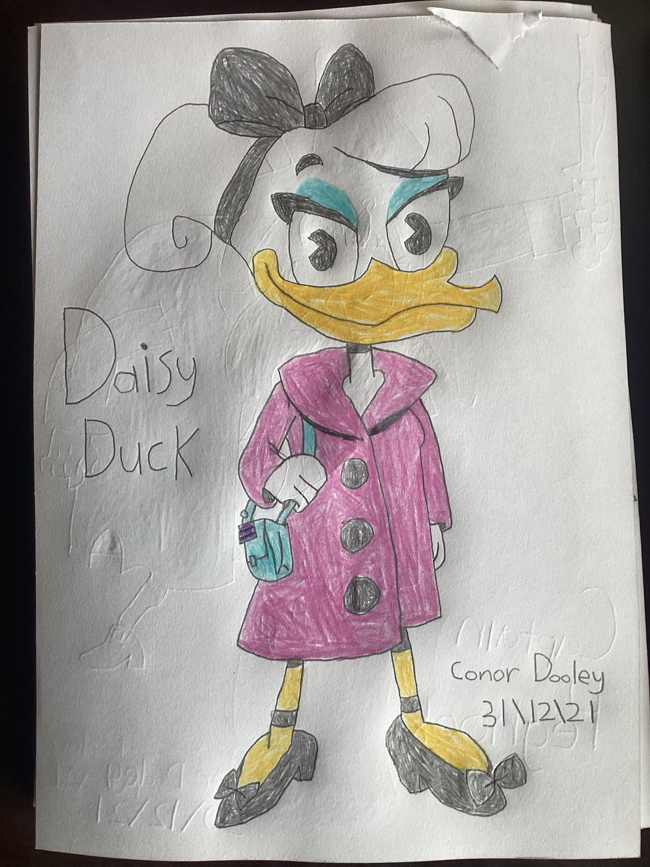 Daisy Duck Ducktales 2017 By Conorthesimpsonsfan On Deviantart