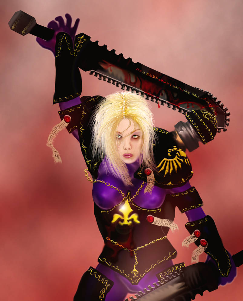 Sister Of Battle By Orcbruto On Deviantart