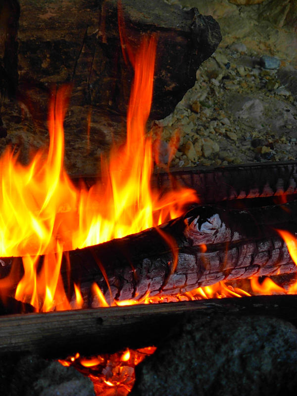 Fire on the beach by splOuch on DeviantArt