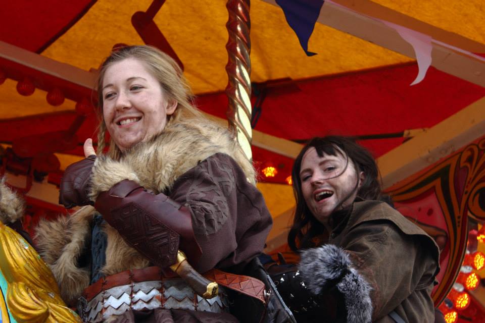 Kili And Fili Having Some Fun By Nightingalecosplay On Deviantart