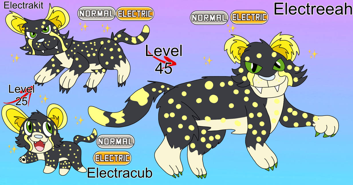 Fm Shiny Electracub Electrakit Electreeah By Alyssa Thepikachu