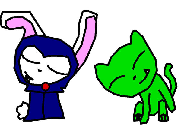 Raven x Beast boy by BlushingDancer on DeviantArt