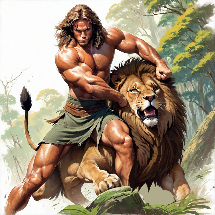 Tarzan Taming Beast (54) by ZENART07 on DeviantArt Tarzan Taming Beast (54) by ZENART07 on DeviantArt