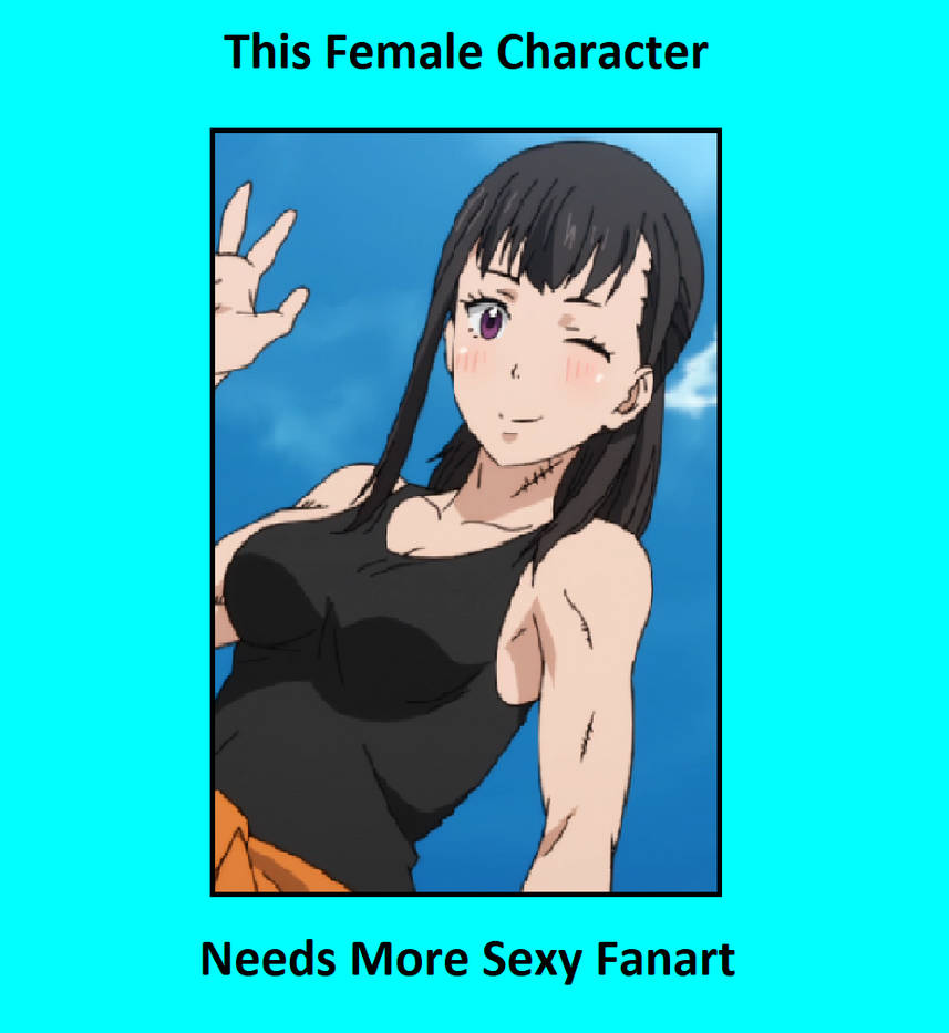 Maki Oze Needs More Sexy Fanart Template By Jokussj On Deviantart