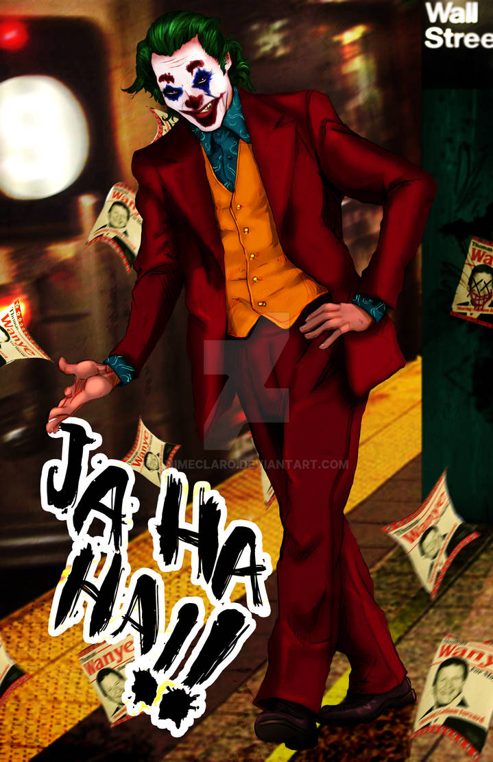 Joker Joaquin Phoenix Fanart By Animeclaro On Deviantart