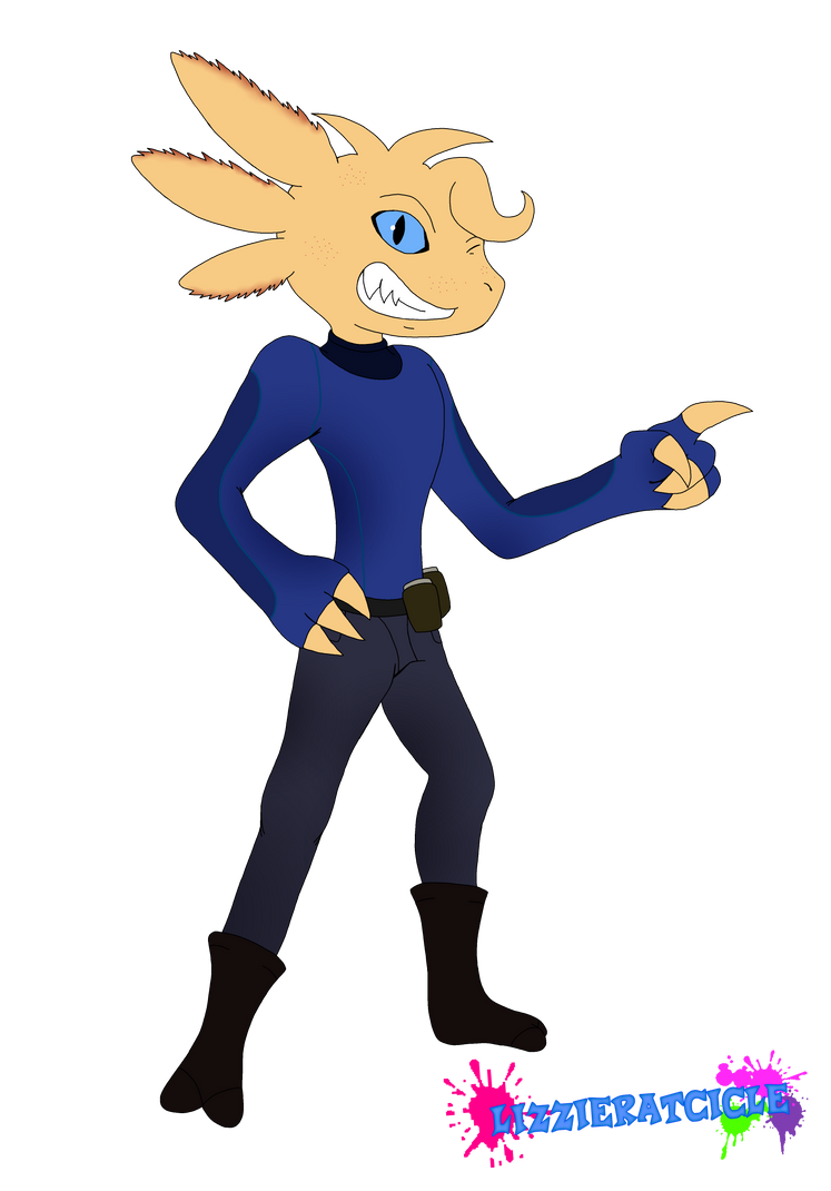 Axol From Smg4 By Lizzietheratcicle On Deviantart