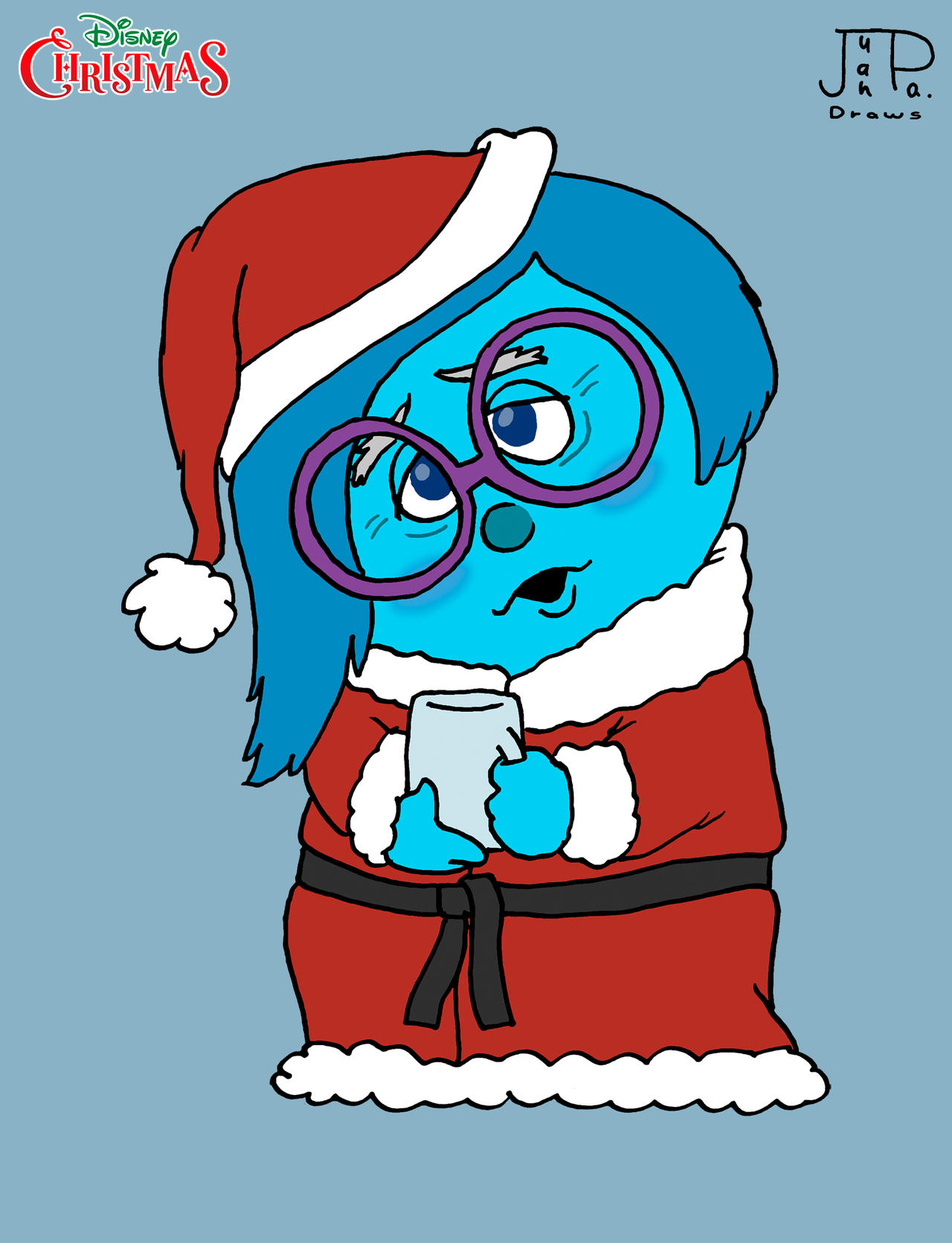 Disney Christmas Santas Sadness By Juanpadraws On Deviantart