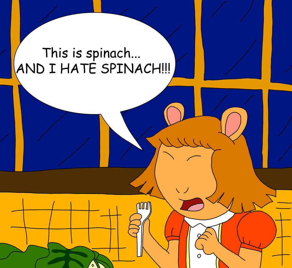 Dw Hates Spinach Version 2 By Matiriani28 On Deviantart