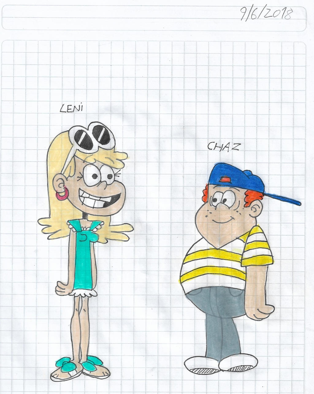 Leni Loud and Chaz by matiriani28 on DeviantArt Leni Loud and Chaz by matiriani28 on DeviantArt