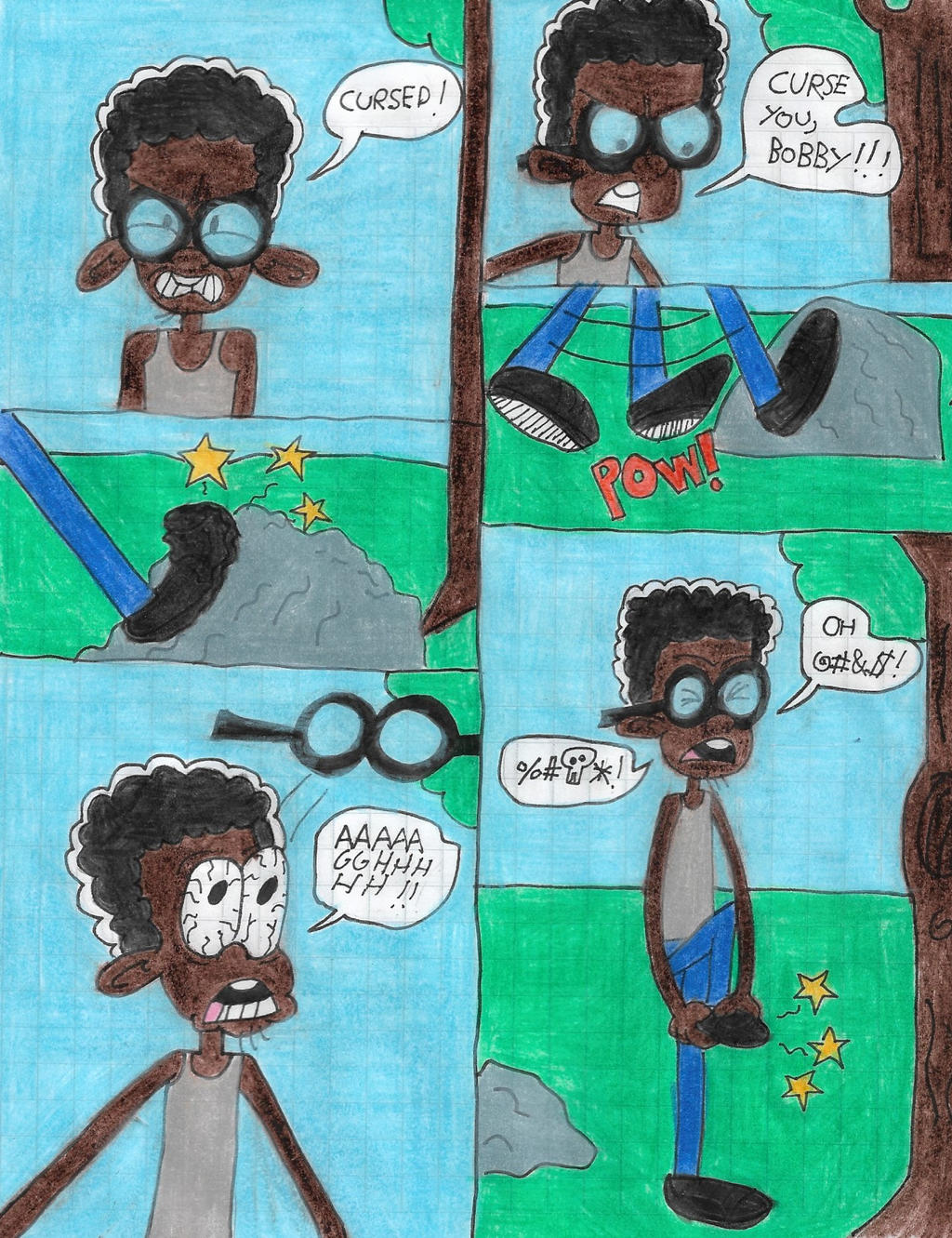 Clyde Mcbride Cursing By Matiriani28 On Deviantart